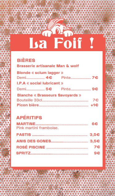 MENU - BICHON RESTAURANT